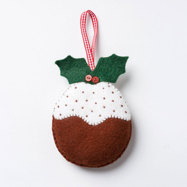Corinne Lapierre Christmas Pudding Felt Mini Kit